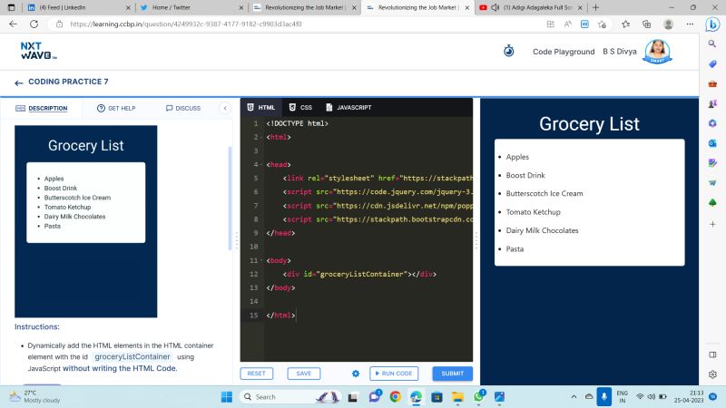 B S Divya Bharathi on LinkedIn: #javascript #coding #codingchallenge # ... B S Divya Bharathi on LinkedIn: #javascript #coding #codingchallenge # ...