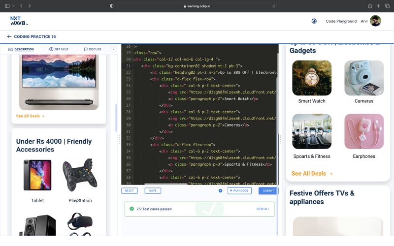Anil Muravath on LinkedIn: #day6 #30daysofcodechallenge #nxtwave # ... Anil Muravath on LinkedIn: #day6 #30daysofcodechallenge #nxtwave # ...