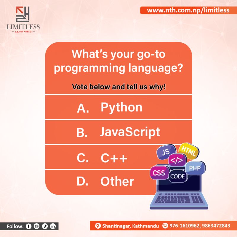 NTH Limitless Learning on LinkedIn: #programminglanguages #python # ... NTH Limitless Learning on LinkedIn: #programminglanguages #python # ...