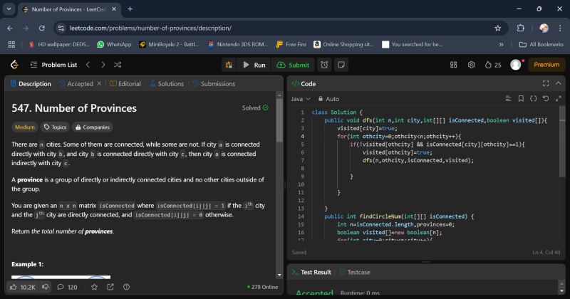 #100daysofleetcode #graphtheory #java #problemsolving | Sujan V #100daysofleetcode #graphtheory #java #problemsolving | Sujan V