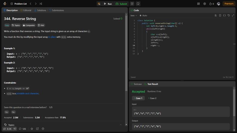 Vishnukumar T on LinkedIn: #java #dsa #programminglogic #leetcode # ... Vishnukumar T on LinkedIn: #java #dsa #programminglogic #leetcode # ...
