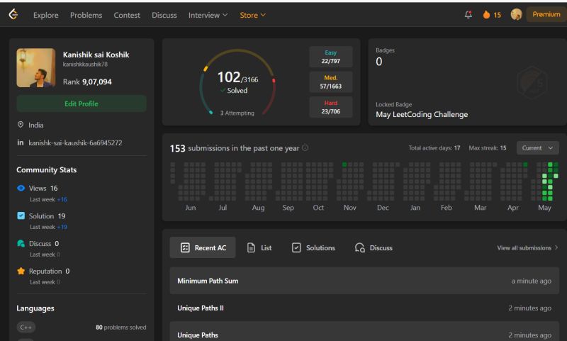 Kanishk sai Kaushik on LinkedIn: #leetcode #coding #programming # ... Kanishk sai Kaushik on LinkedIn: #leetcode #coding #programming # ...