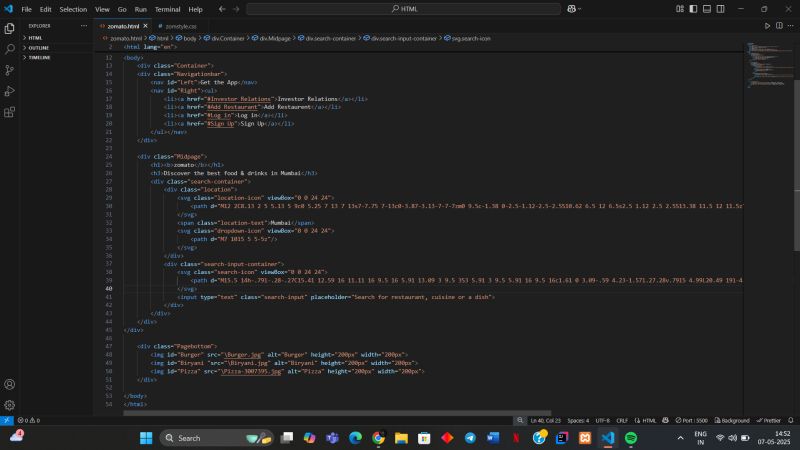 #frontenddevelopment #html #css #zomatoclone #codechallenge #webdesign ... #frontenddevelopment #html #css #zomatoclone #codechallenge #webdesign ...