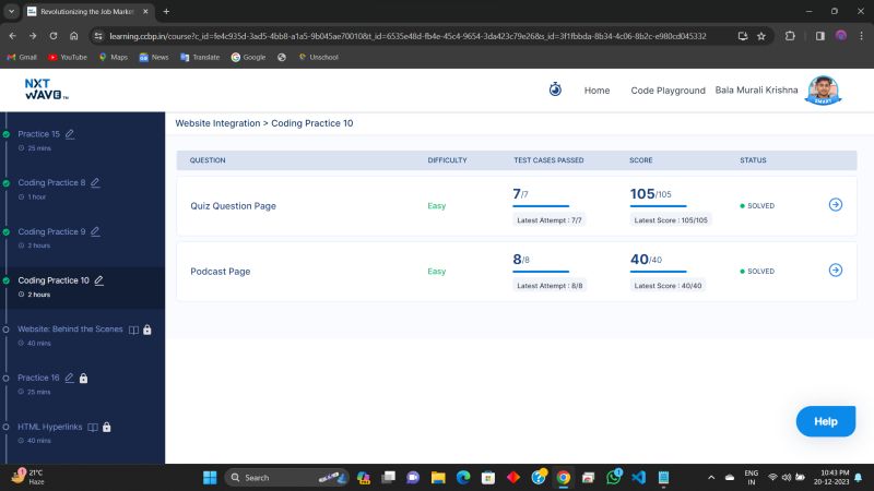 #nxtwave #ccbp #ccbpian #codingpractise #codingprogram… | Chatti.Bala ... #nxtwave #ccbp #ccbpian #codingpractise #codingprogram… | Chatti.Bala ...