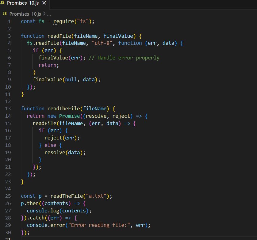 Promisifying callback based async functions is not an easy concept to ... Promisifying callback based async functions is not an easy concept to ...