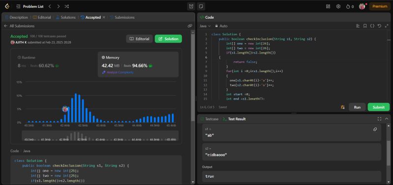 #problemsolving #day68 #java #codingchallange #keeplearning… | Ajith K #problemsolving #day68 #java #codingchallange #keeplearning… | Ajith K