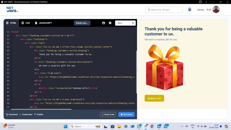 Anil Madigundu on LinkedIn: #day16 #30dayscodechallenge Thanking for a ... Anil Madigundu on LinkedIn: #day16 #30dayscodechallenge Thanking for a ...