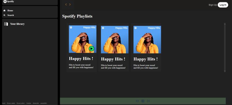 Pragya . on LinkedIn: #100daysofcode #spotifyclone #webdevelopment Pragya . on LinkedIn: #100daysofcode #spotifyclone #webdevelopment