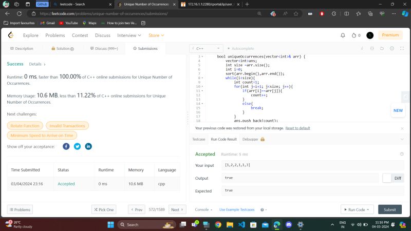Day 14 of #100daysofcodechallenge: Solving leetcode problem | Vikash ... Day 14 of #100daysofcodechallenge: Solving leetcode problem | Vikash ...