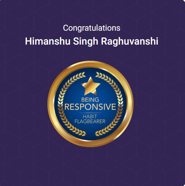 It's indeed a great privilege for me to receive this particular award ... It's indeed a great privilege for me to receive this particular award ...