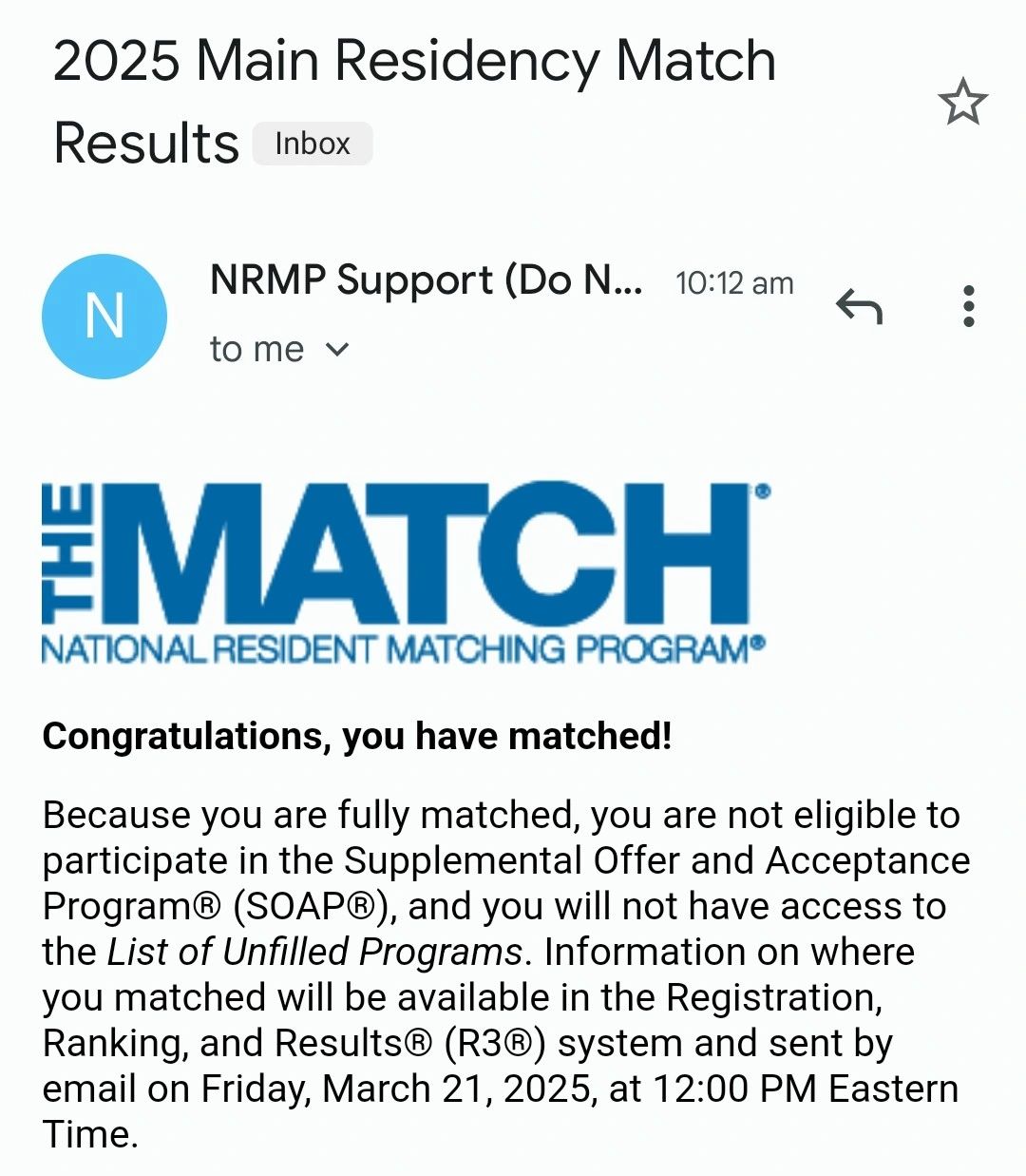 #match2025 #nrmp #internalmedicine #stbernardsmedicalcenter | Aayushi ... #match2025 #nrmp #internalmedicine #stbernardsmedicalcenter | Aayushi ...