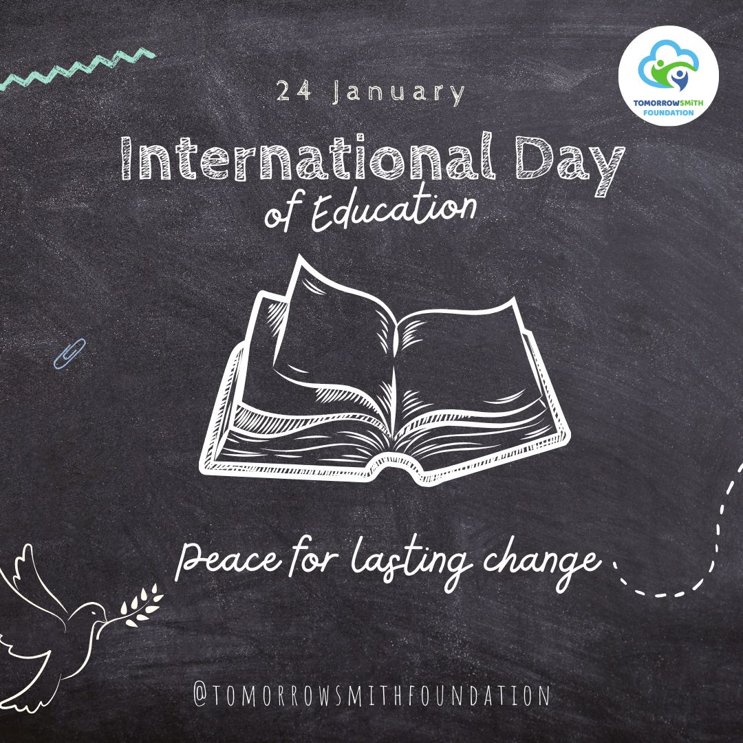 Tomorrowsmith Foundation on LinkedIn: #internationaldayofeducation # ... Tomorrowsmith Foundation on LinkedIn: #internationaldayofeducation # ...