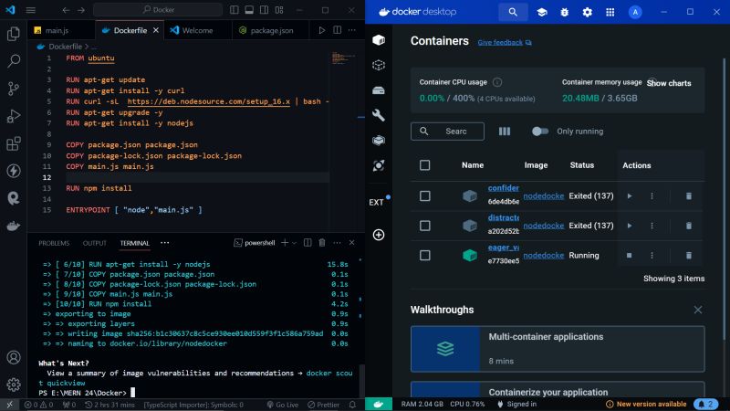 Learned Docker today! | Atharv Dalal posted on the topic | LinkedIn Learned Docker today! | Atharv Dalal posted on the topic | LinkedIn