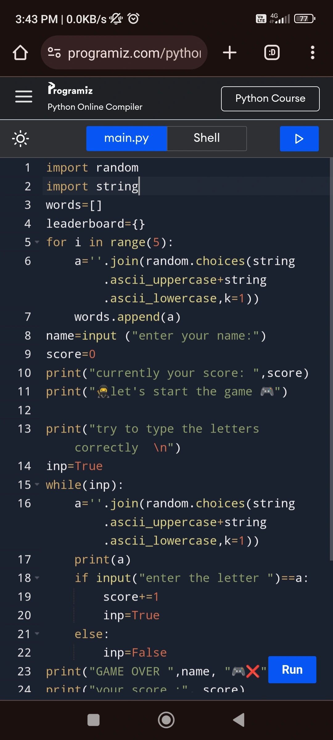 Venkata Akhil Muthavarapu on LinkedIn: #python #pythonprogramming # ... Venkata Akhil Muthavarapu on LinkedIn: #python #pythonprogramming # ...