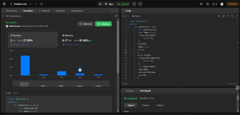 shital kumari on LinkedIn: #leetcode #codingjourney #problemsolving # ... shital kumari on LinkedIn: #leetcode #codingjourney #problemsolving # ...
