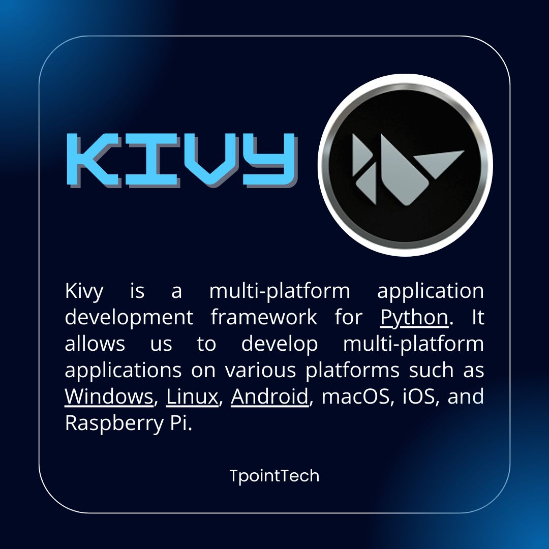 Tpoint Tech on LinkedIn: #jupyternotebook #kivy #pythonscipy #python # ... Tpoint Tech on LinkedIn: #jupyternotebook #kivy #pythonscipy #python # ...