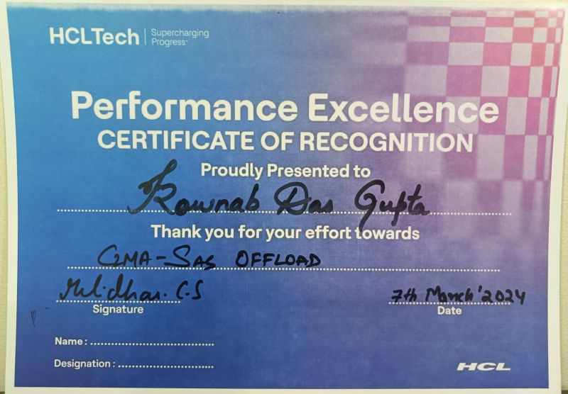 Rownab Das Gupta on LinkedIn: #itjourney #continuousimprovement # ... Rownab Das Gupta on LinkedIn: #itjourney #continuousimprovement # ...