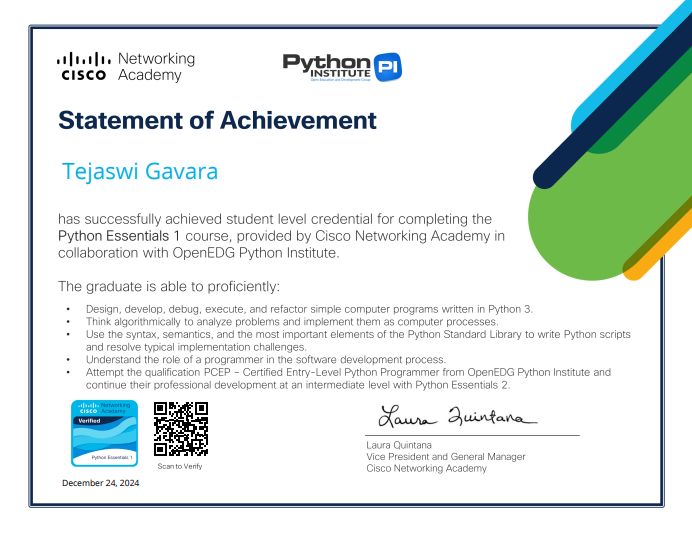 #python #programming #coding #skilldevelopment #tech… | Tejaswi Gavara #python #programming #coding #skilldevelopment #tech… | Tejaswi Gavara