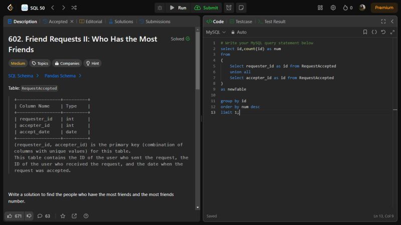Udit Namdev on LinkedIn: #sql #100daysofcode #leetcode #dataanalysis # ... Udit Namdev on LinkedIn: #sql #100daysofcode #leetcode #dataanalysis # ...