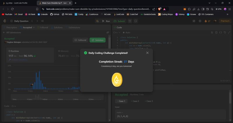 Raghav Mahajan on LinkedIn: #30daysofcode #codingjourney #leetcode # ... Raghav Mahajan on LinkedIn: #30daysofcode #codingjourney #leetcode # ...