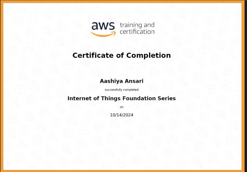 Aashiya Ansari on LinkedIn: #aws #iot #internetofthings #cloudcomputing ... Aashiya Ansari on LinkedIn: #aws #iot #internetofthings #cloudcomputing ...