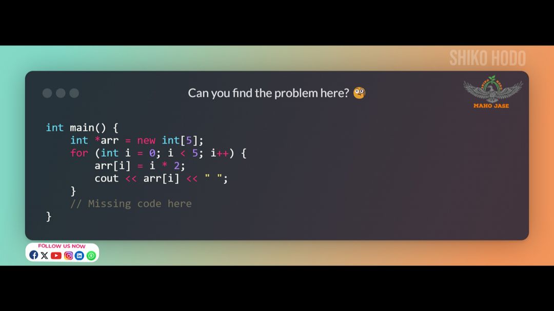 Maho Jase IT on LinkedIn: #dynamicarray #cplusplus #memorymanagement # ... Maho Jase IT on LinkedIn: #dynamicarray #cplusplus #memorymanagement # ...