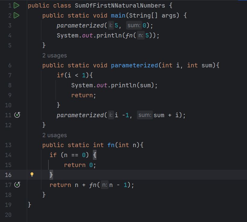 Dev Prasad on LinkedIn: #100daysofcoding #java #recursion Dev Prasad on LinkedIn: #100daysofcoding #java #recursion