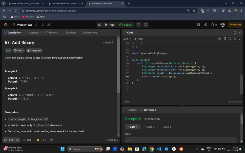 #java #codinginterview #leetcode #biginteger #algorithms # ... #java #codinginterview #leetcode #biginteger #algorithms # ...