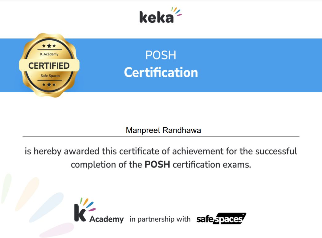 Manpreet Singh Randhawa on LinkedIn: #hr #globalhrpartner #keka #posh Manpreet Singh Randhawa on LinkedIn: #hr #globalhrpartner #keka #posh