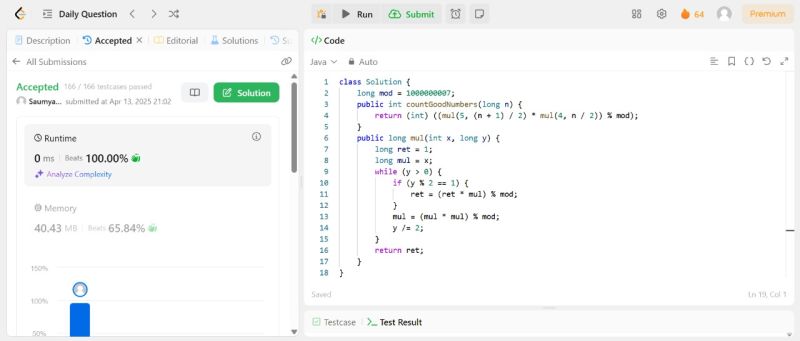 #leetcode #programming #codingjourney #combinatorics #modularmath ... #leetcode #programming #codingjourney #combinatorics #modularmath ...