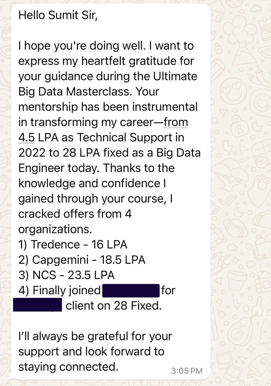 Sumit Mittal on LinkedIn: #bigdata #dataengineering Sumit Mittal on LinkedIn: #bigdata #dataengineering