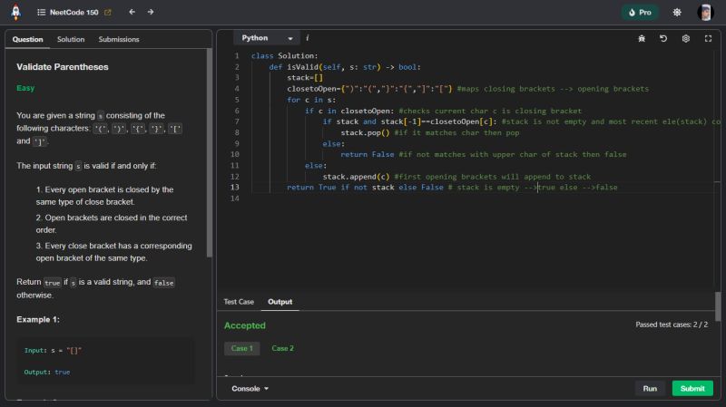 Mohit Yavarna on LinkedIn: #leetcode #neetcode150 #problemsolving # ... Mohit Yavarna on LinkedIn: #leetcode #neetcode150 #problemsolving # ...