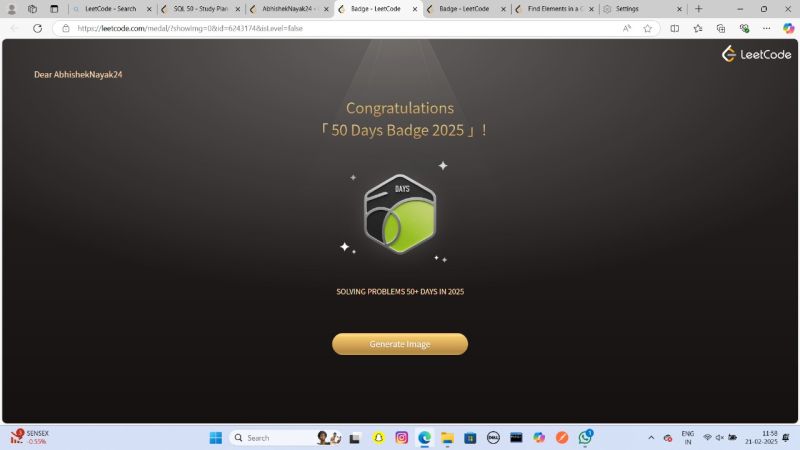ABHISHEK NAYAK on LinkedIn: #leetcode #codingjourney #consistency # ... ABHISHEK NAYAK on LinkedIn: #leetcode #codingjourney #consistency # ...