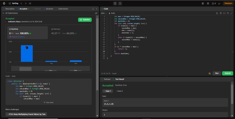 Sudhanshu Tiwary on LinkedIn: #leetcode Sudhanshu Tiwary on LinkedIn: #leetcode