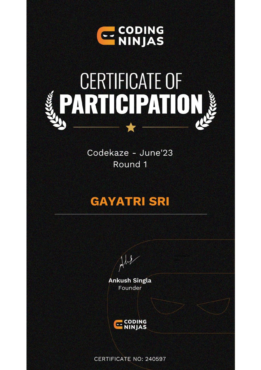 Gayatri Sri Sowmya Chintakula on LinkedIn: #codekaze #codekaze2023 # ... Gayatri Sri Sowmya Chintakula on LinkedIn: #codekaze #codekaze2023 # ...