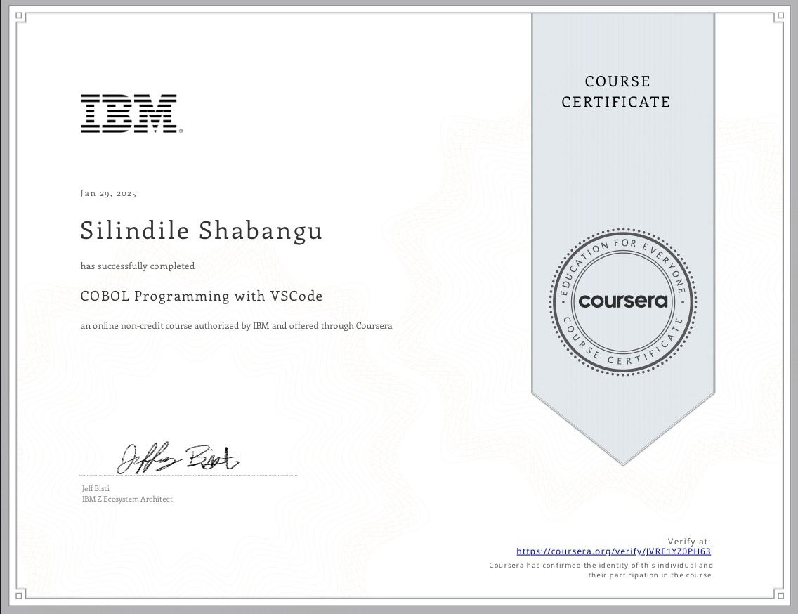 #cobol #vscode #ibmz #zowe #mainframe #techskills #continuouslearning # ... #cobol #vscode #ibmz #zowe #mainframe #techskills #continuouslearning # ...