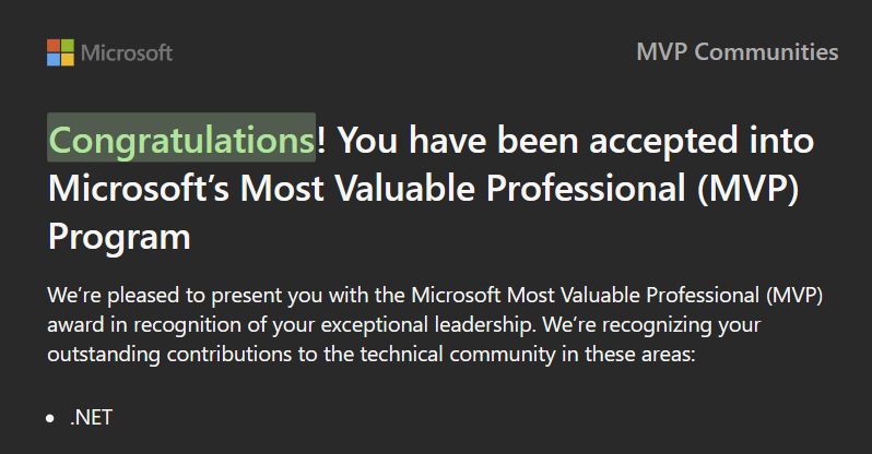 William Liebenberg on LinkedIn: #mvpbuzz | 57 comments William Liebenberg on LinkedIn: #mvpbuzz | 57 comments