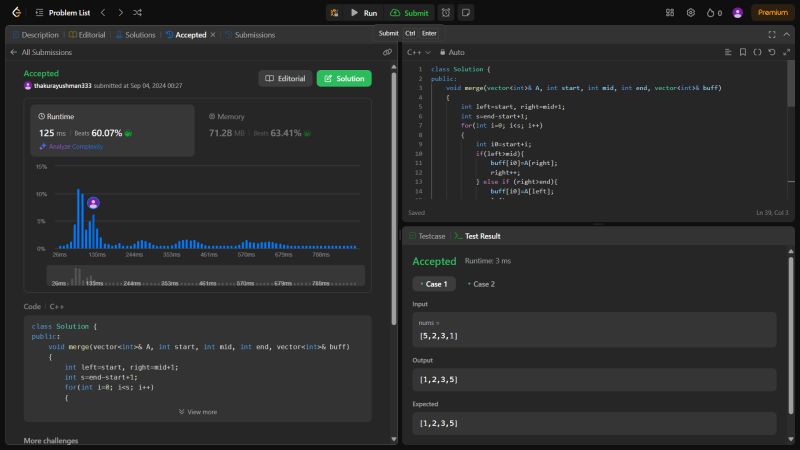 Ayushman Thakur on LinkedIn: #algorithm #mergesort #recursion # ... Ayushman Thakur on LinkedIn: #algorithm #mergesort #recursion # ...