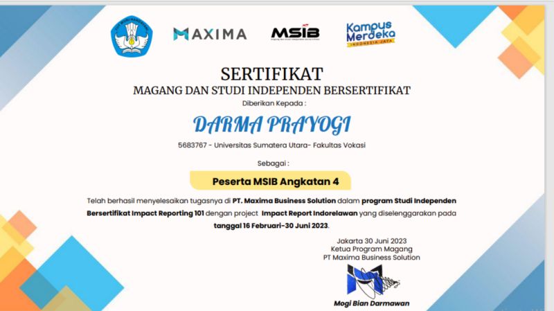 Darma Prayogi on LinkedIn: berhasil menyelesaikan apa yang sudah ... Darma Prayogi on LinkedIn: berhasil menyelesaikan apa yang sudah ...