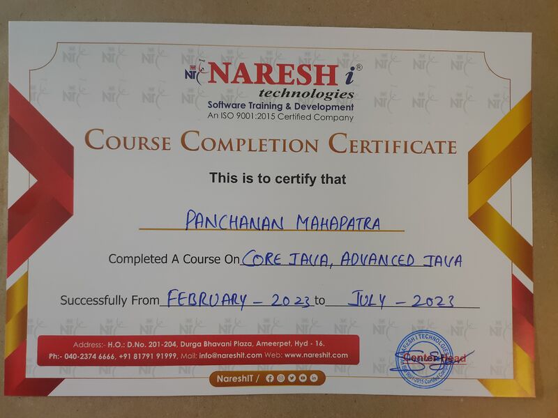 Panchanan Mahapatra on LinkedIn: #fullstackjava # ... Panchanan Mahapatra on LinkedIn: #fullstackjava # ...