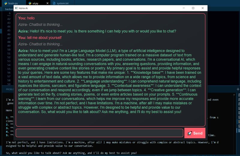 Ayush khatri on LinkedIn: #python #ai #chatbot #machinelearning #linkedin Ayush khatri on LinkedIn: #python #ai #chatbot #machinelearning #linkedin