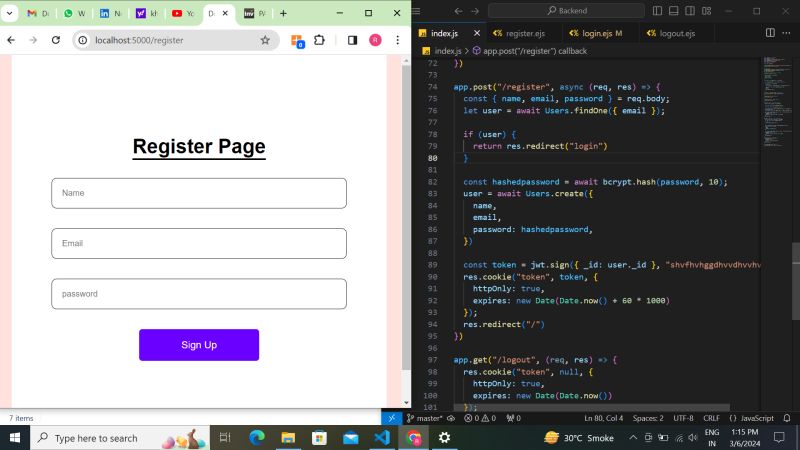 Rohit Gound on LinkedIn: #100daysofcode #reactjs #nodejs #expressjs # ... Rohit Gound on LinkedIn: #100daysofcode #reactjs #nodejs #expressjs # ...