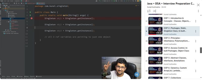 Finished OOP course with Kunal Kushwaha | Prasoon Ghosh posted on the ... Finished OOP course with Kunal Kushwaha | Prasoon Ghosh posted on the ...