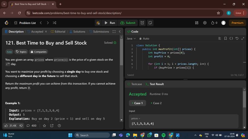 Bharani Tharan on LinkedIn: leetcode programming 10.Besttime to buy and ... Bharani Tharan on LinkedIn: leetcode programming 10.Besttime to buy and ...
