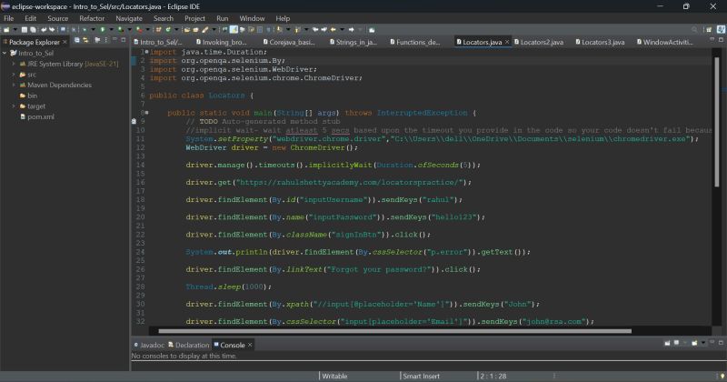 Vaishali Jain on LinkedIn: #selenium #java #manualtesting # ... Vaishali Jain on LinkedIn: #selenium #java #manualtesting # ...