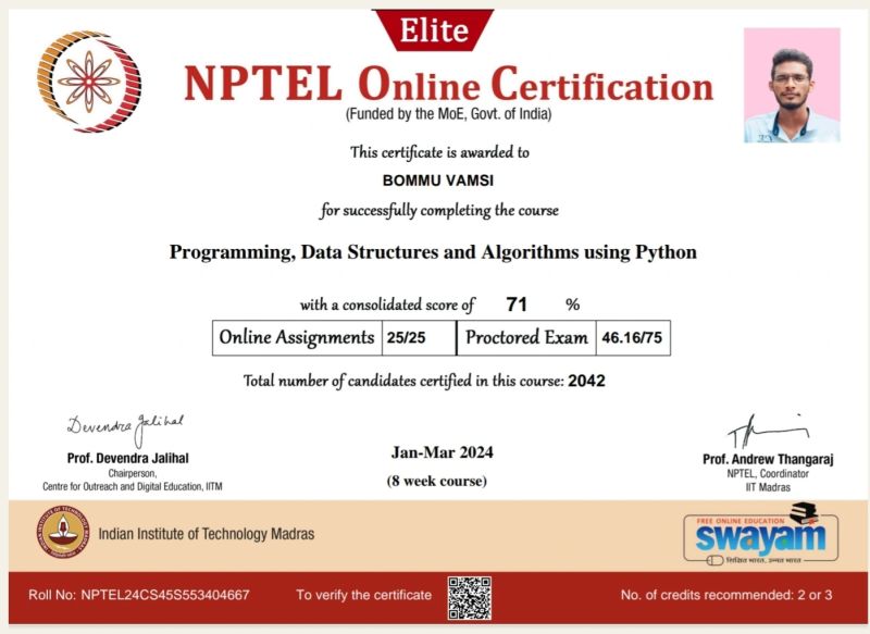 #nptel #python #programming #datastructures #algorithms #onlinelearning ... #nptel #python #programming #datastructures #algorithms #onlinelearning ...