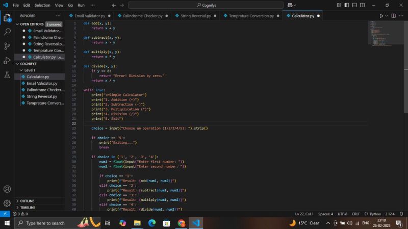 #cognifyztechnologies #internship #python #gui #cli #coding #learning ... #cognifyztechnologies #internship #python #gui #cli #coding #learning ...