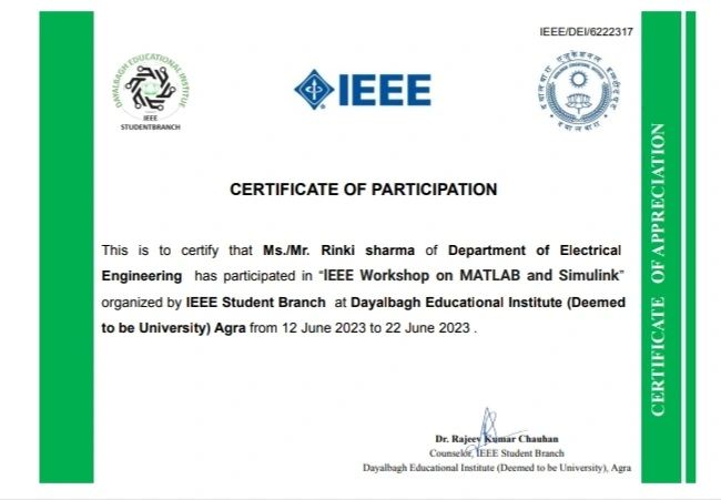 Rinki Sharma on LinkedIn: #certification #matlab #simulink #ieee # ... Rinki Sharma on LinkedIn: #certification #matlab #simulink #ieee # ...