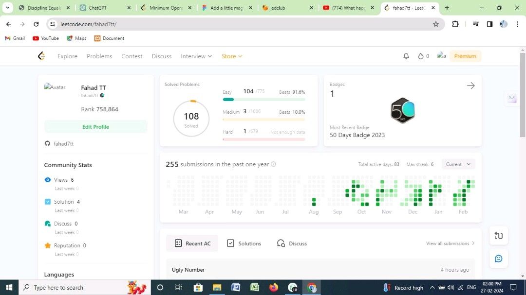 Fahad TT on LinkedIn: #leetcode #dart #programming #problemsolving Fahad TT on LinkedIn: #leetcode #dart #programming #problemsolving