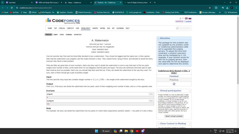 WASIF BISWAS on LinkedIn: #codeforces #coding #problemsolving # ... WASIF BISWAS on LinkedIn: #codeforces #coding #problemsolving # ...
